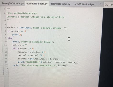 Solved Instructions Octal Numbers Have A Base Of Eight And