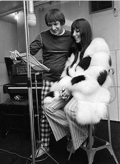 Sonny And Cher During A Recording Session August Eclectic Vibes