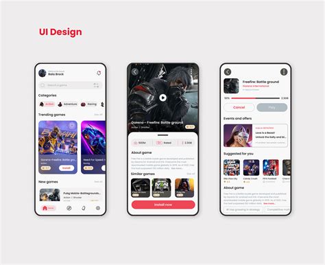 Game Store App Ui Design Behance