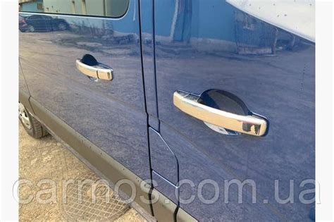 Накладки на ручки renault master (рено мастер), нерж: продажа, цена в ...
