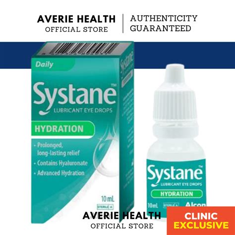 Alcon Systane Hydration Lubricant Eye Drops 10ml Shopee Singapore