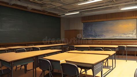 Classroom Atmosphere In The Morning Or After School Good Quality By
