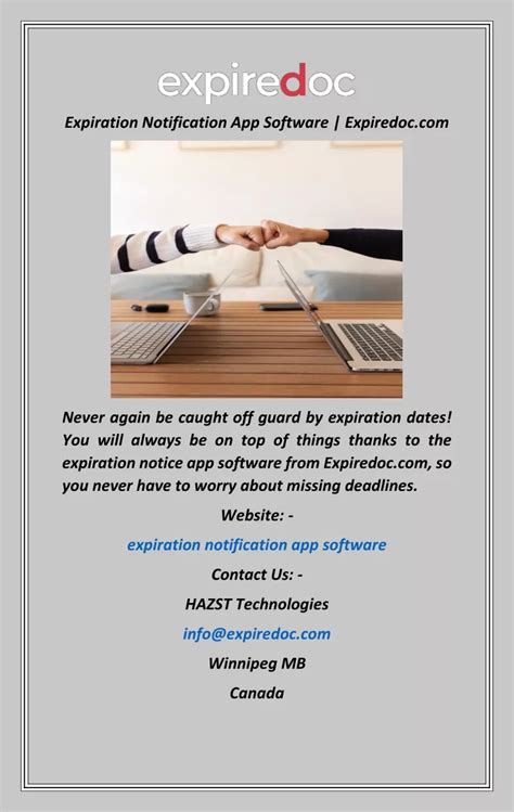 PPT Expiration Notification App Software Expiredoc PowerPoint Presentation ID