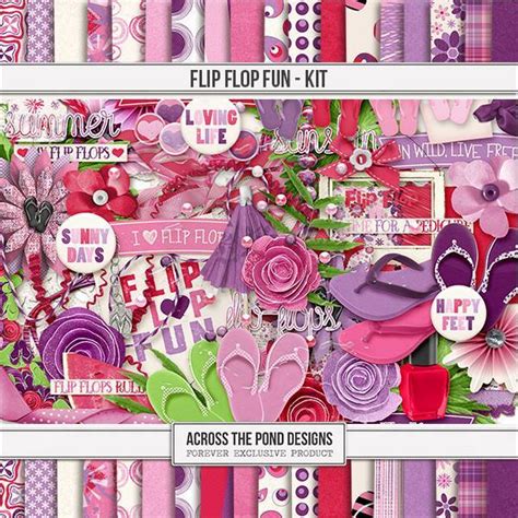 Flip Flop Fun Discounted Bundle Digital Art