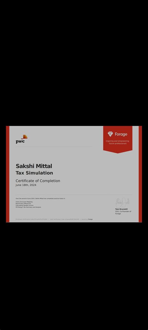 sakshi mittal on linkedin linkedin forage pwc tax