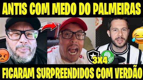 VAMOS RIR REAÇÕES DOS ANTIS APÓS PALMEIRAS GANHAR DE VIRADA DO