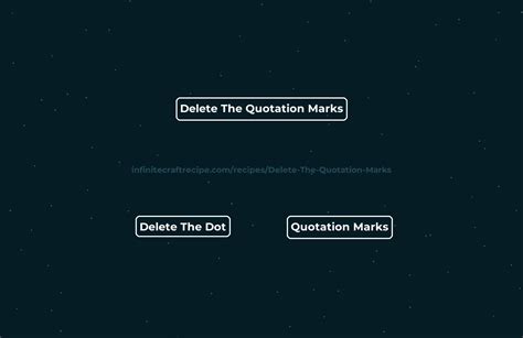 Delete The Quotation Marks Recipe How To Make Delete The Quotation