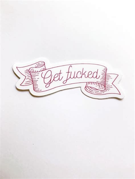 STICKER Consigue Pegatina De Vinilo Follada Pegatina De Etsy