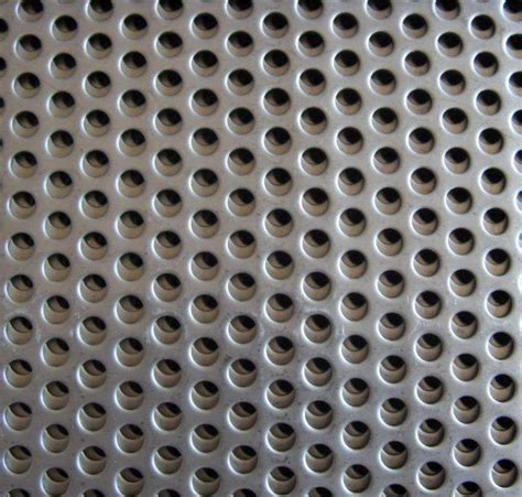 Maille Perforée En Métal Galvanisé Tôle Perforée En Acier Inoxydable