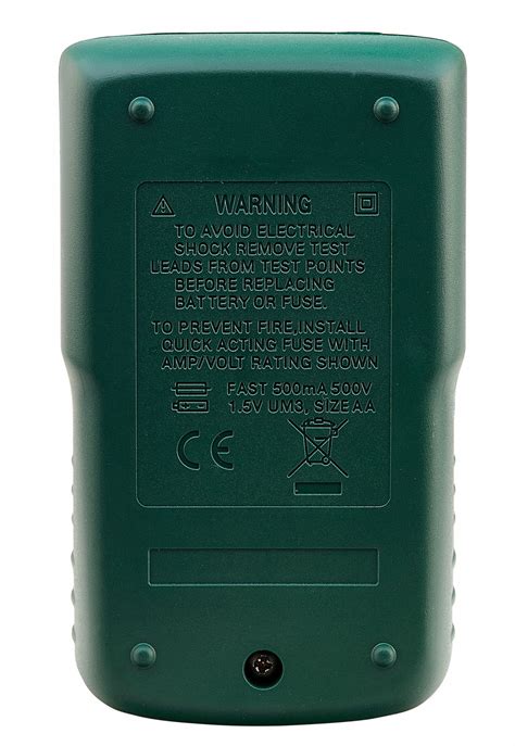 Extech Analog Multimeter Max Ac Volts 300 Max Dc Volts 300 Max Dc