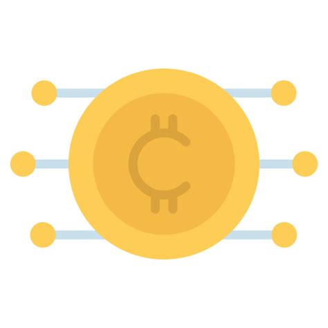 Cryptocurrency Generic Flat Icon