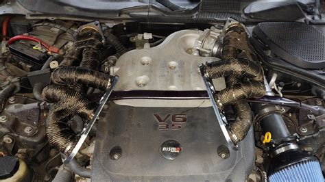 Installing Headers On 350z G35 YouTube