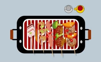 自助烧烤 漫品狗 MG动画短片素材 flash源文件 动漫矢量图免费素材网