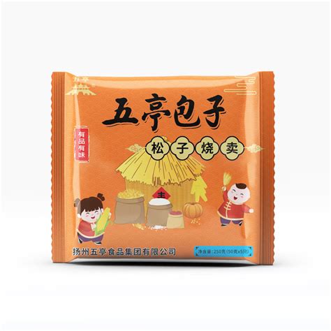 烧卖扬州特产香菇糯米烧麦营养速食放心早餐五亭包点50g6只袋虎窝淘