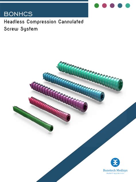 Headless Compression Cannulated Screw Pdf