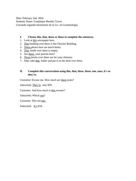 Fourth Class Activity Pdf