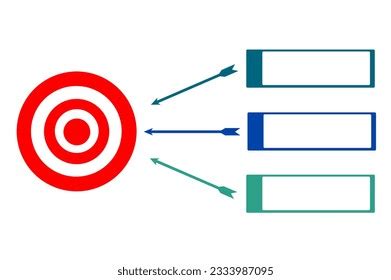 Graphic Vector Multiple Colored Ropes Converging Stock Vector Royalty