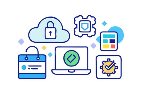 Cybersecurity Measures In Digital Workspaces Online Infographic Modern