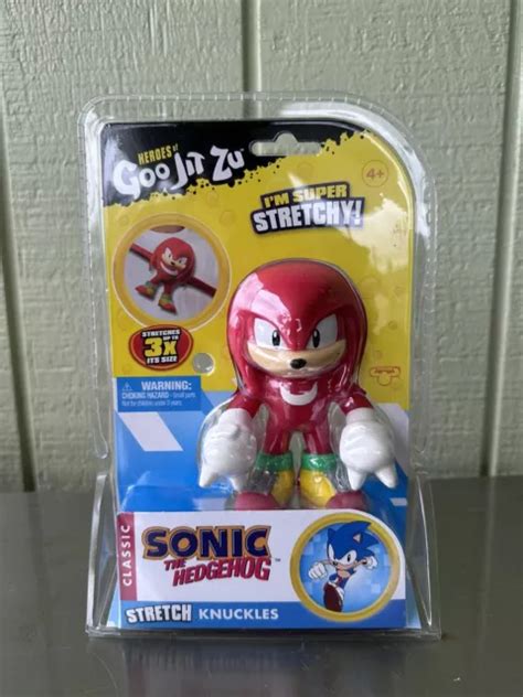 Heroes Of Goo Jit Zu Sonic The Hedgehog Stretch Knuckles Super Stretch