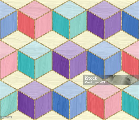 Rhombus 매끄러운 패턴 모자이크 인레이 스테인드 글라스 스타일로 일러스트레이션 아르 데코 스타일 배경 화면 섬유 인쇄