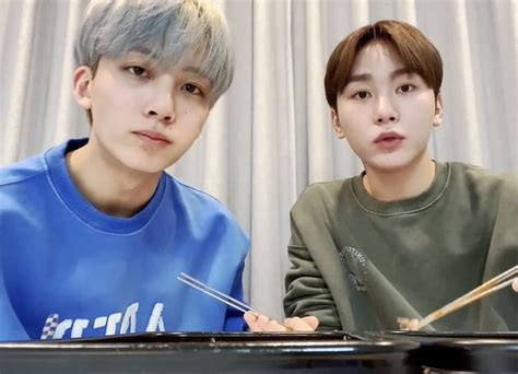 Vlive Jeonghan And Seungkwan In 2024 Seungkwan Seventeen Jeonghan