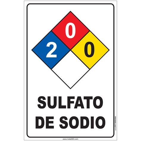 Sulfato De Sodio META593