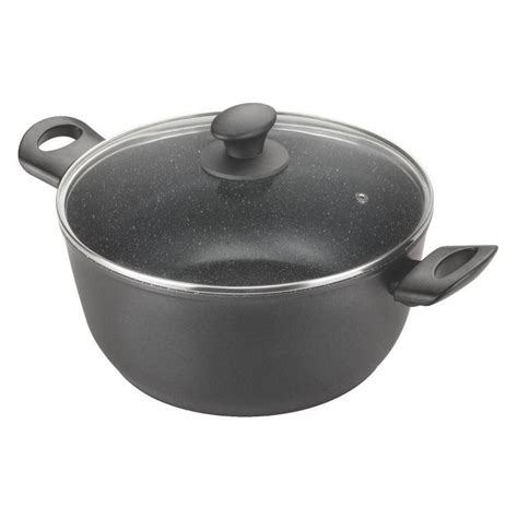 Pyrolux Pyrostone 6l Stoneware Casserole W Glass Lid Stoveoven Cookware Black Big W