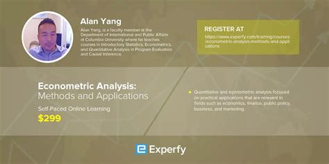 Econometric Analysis Methods And Applications Ppt