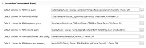 How To Customize Columns In Web Portal Cayosoft Help Center