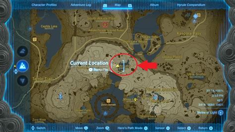 Toto Lake Location And Directions Tears Of The Kingdom Totk