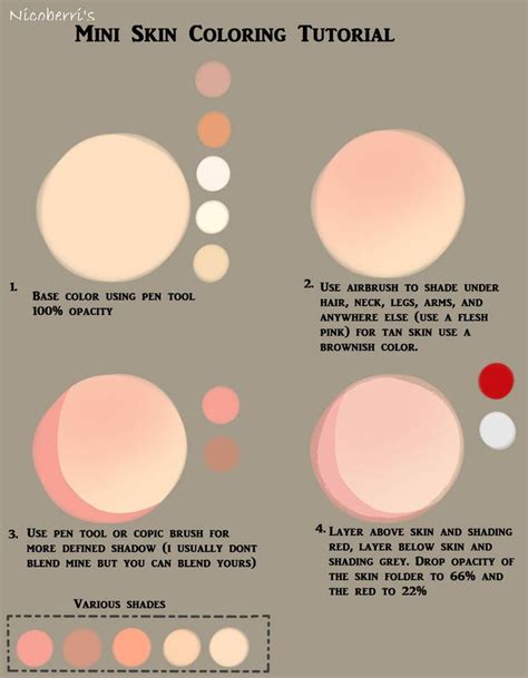 Skin Tutorial By Hainya On Deviantart
