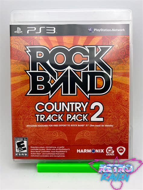 Rock Band Country Track Pack 2 Playstation 3 Retro Raven Games