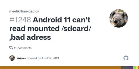 Android Can T Read Mounted Sdcard Bad Adress Issue