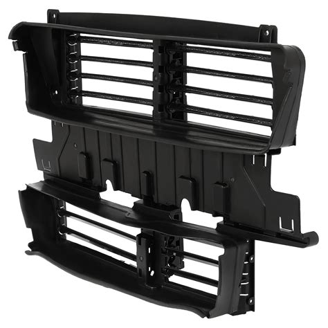 Front Grille Radiator Shutter Assembly For Ford Fusion 2017 2019 2020