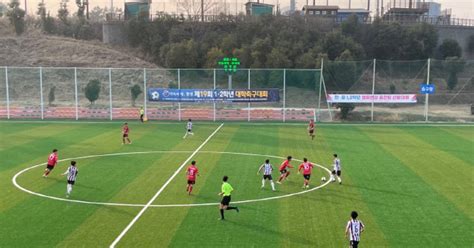 안동과학 선문 한산대첩기 예선 첫날부터 화력쇼 12학년 대학축구