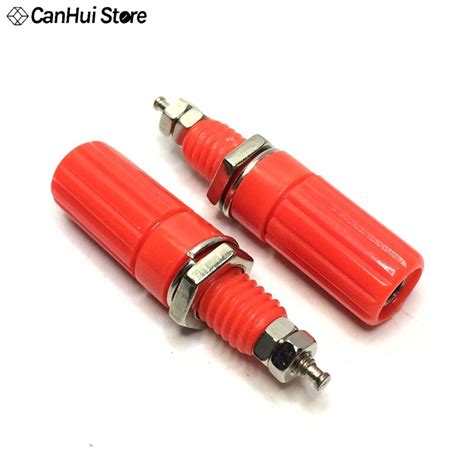 10pcs 4mm Long Needle Terminal Test Socket Banana Grandado