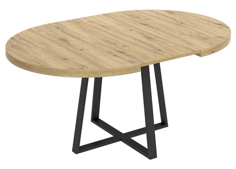 Mesa Extensible Redonda Modelo Wave