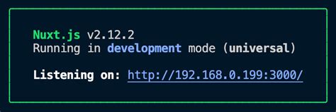 Configure The Nuxt Js Server To See Your Site On Your Mobile Debbie Codes