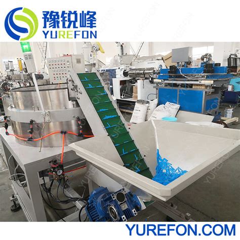 HDPE Flat Drip Irrigation Strap Production Line Round Dripper Pipe