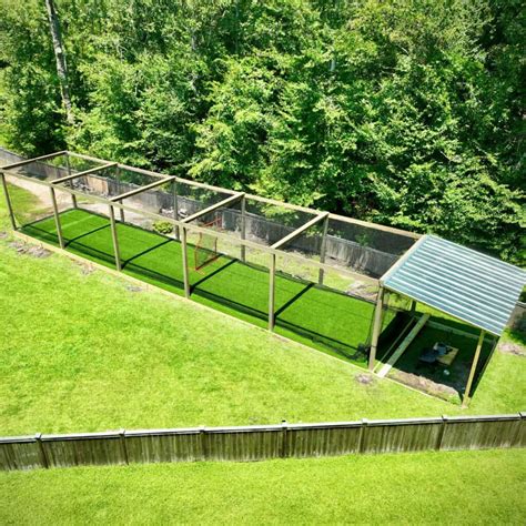 Featured Installation Backyard Artificial Turf Batting Cage Progreen