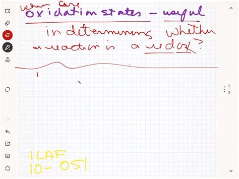 ⏩solved How Are Oxidation States Useful In Determining Whether A