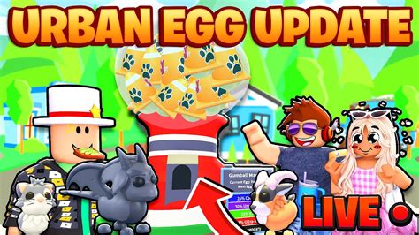 Adopt Me NEW URBAN EGG Update LIVE Roblox Giveaways And More YouTube