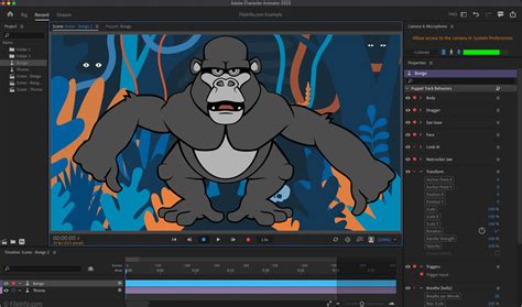 Download Adobe Character Animator 2023 Full Tạo Hình Nhân Vật