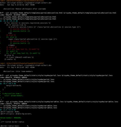 Schönere Git Diffs Im Terminal Mit Diff So Fancy Svij Sujeevan
