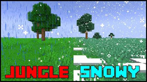 Minecraft How To Use The Fillbiome Command Youtube