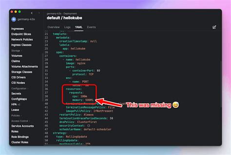 how to fix failed get resource metric in kubernetes hpa