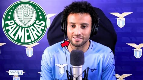 OLHA O QUE FELIPE ANDERSON FALOU DO PALMEIRAS EM SUA DESPEDIDA DA LAZIO
