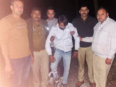 Deoband Police Encounter With Miscreant Arrested देवबंद पुलिस की