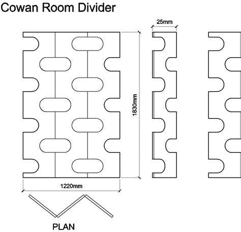 Cowan Room Divider Dwg Drawing Thousands Of Free Cad Blocks