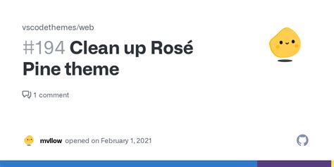 Clean up Rosé Pine theme Issue 194 vscodethemes web GitHub